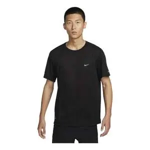 Nike Dri-fit Adv Running T-shirt - Black/silver