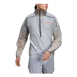 Adidas Terrex Agravic Windweave Pro Wind Jacket - Silver/grey