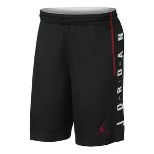 JORDAN Alphabet Logo Basketball Shorts - Black