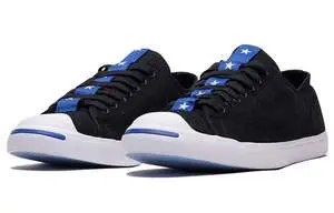 CONVERSE Jack Purcell Smile Low Top Sneakers - Black/blue