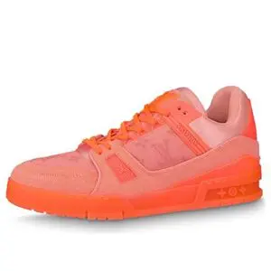 LOUIS VUITTON X Virgil Abloh Trainer Sneakers - Orange