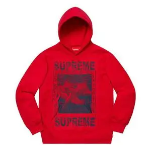 Supreme Doves Hooded Sweatshirt - Red
