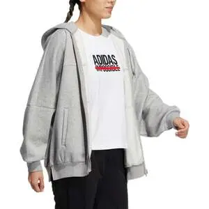 Adidas Word Fleece Hoodie - Grey