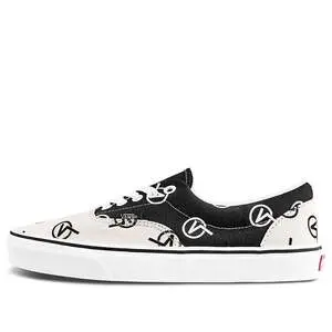 VANS Era Printed Lace-up Sneakers - Black/white