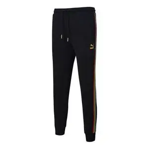 PUMA Tailored For Sport Unity Track Pants 'black Orange - Black/orange