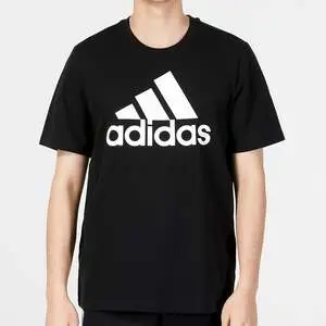 Adidas Essentials Single Big Logo T-shirt 'black