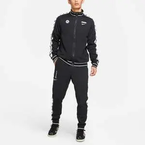 Nike X Acronym Crossover Contrasting Colors Stripe Elastic Waistband Sports Pants/trousers/joggers Black - Default Color