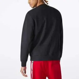 CONVERSE Star Chevron Embroidered Crewneck Sweatshirt - Black