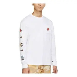 Nike Long Sleeve Graphic T-shirt - White
