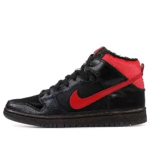 Nike Dunk High Pro Premium Sb "krampus" Sneakers - Black