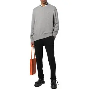 Off-White Logo Embroidered Knitted Jumper