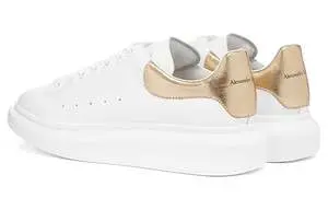 Alexander McQueen Oversized Sneaker - White/gold
