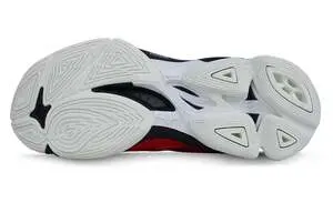 Mizuno Wave Lightning Z6 Athletic Sneakers - Red/black
