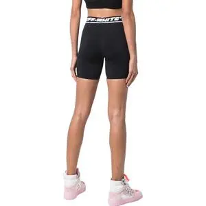 Off-White Logo Waistband Running Shorts