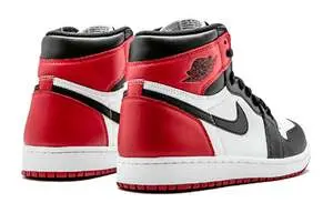 JORDAN Air 1 Retro High Og 'black Toe' Sneakers