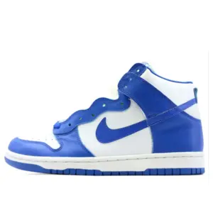 Nike Nike Dunk High Top Sneakers White/royal Blue