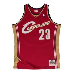 Mitchell & Ness Mitchell & Ness X NBA Cleveland Cavaliers 2003-04 Road Swingman Jersey Red/gold