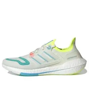 Adidas Ultraboost 22 Athletic Sneakers - White Tint/sky Rush/mint Rush