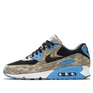 Nike Max 90 Premium Digi Camo Athletic Sneakers - Tan