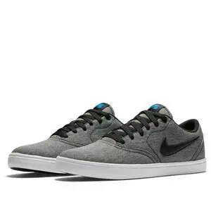 Nike Check Solarsoft Canvas Sb Sneakers - Black