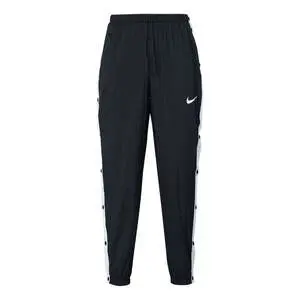 Nike Windrunner Snap Button Track Pants - Black
