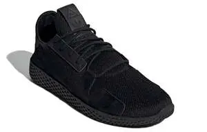 Adidas Pharrell X Tennis Hu V2 "triple - Black