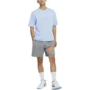 JORDAN Casual Sports Breathable Short Sleeve T-shirt - Blue