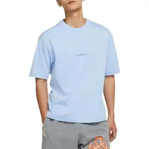 JORDAN Casual Sports Breathable Short Sleeve T-shirt - Blue