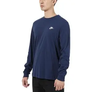 Nike Embroidered Logo Long Sleeve T-shirt - Multi-color