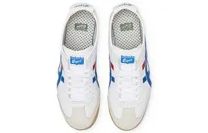 Onitsuka Tiger Mexico 66 Vintage Style Lace-up Sneakers - White/blue