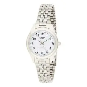 Casio Stainless Steel Analog Watch - Silver