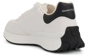 Alexander McQueen Sprint Runner Sneakers - Beige/white