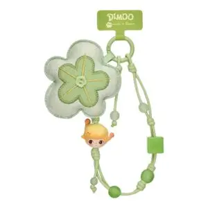 POP MART Dimoo Moments In Bloom Series Decorative Charm 'falling Into Flowers - Multi-color