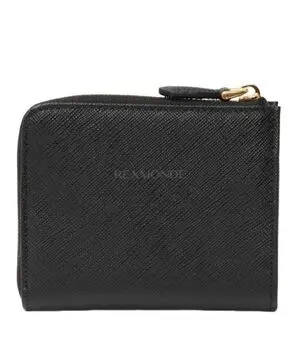 Prada Ss26 Small Saffino Leather Zipper Wallet