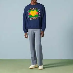 Gucci Cotton Jersey Sweatshirt With Graphic Print
