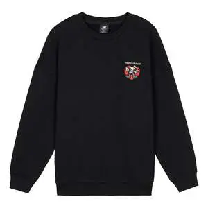 NEW BALANCE Printed Crewneck Sweatshirt - Black
