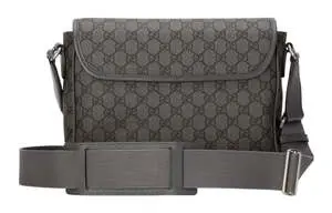 Gucci Ophidia Medium Messenger Bag - Grey/black