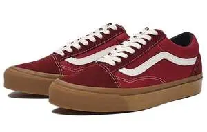 VANS Og Old Skool Lx Low Top Sneakers - Red
