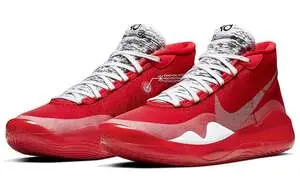 Nike Kd Tb Mid Top Basketball Sneakers - Red
