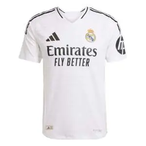 Adidas Real Madrid 24/25 Home Authentic Jersey - White/black
