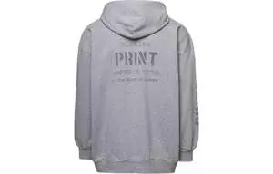 Balenciaga Print Zip-up Hoodie Small Fit