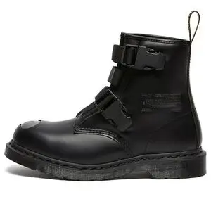 Dr. Martens Wtaps X 1460 Remastered Buckled Boots - Black