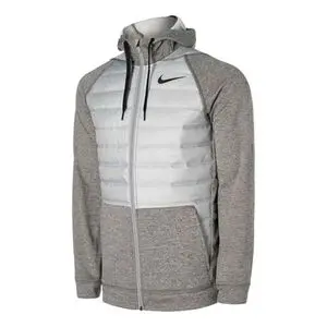Nike Padded Hooded Track Jacket - Dark Gray