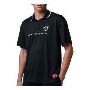 JORDAN Brooklyn Soccer Jersey - Black/white