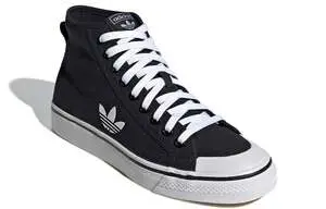 Adidas Nizza High Top Sneakers - Black