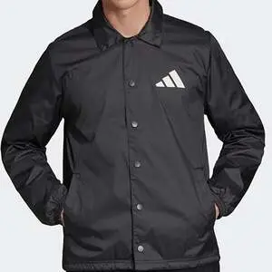 Adidas Athletics Pack Coaches Button Shirt Jacket