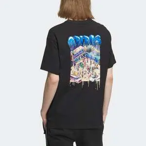Adidas Originals X Monkey Kingdom Gfx T-shirt - Black