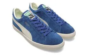PUMA Suede Low Top Sneakers - Blue/grey