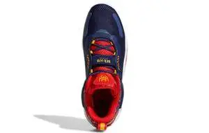 Adidas Bel-air Athletics X D.o.n. Issue #3 Gca Wide 'the Blazer' Sneakers - Blue/red