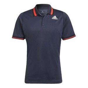 Adidas H.rdy Top Polo Sports Short Sleeve Shirt Polo Blue/red - Navy